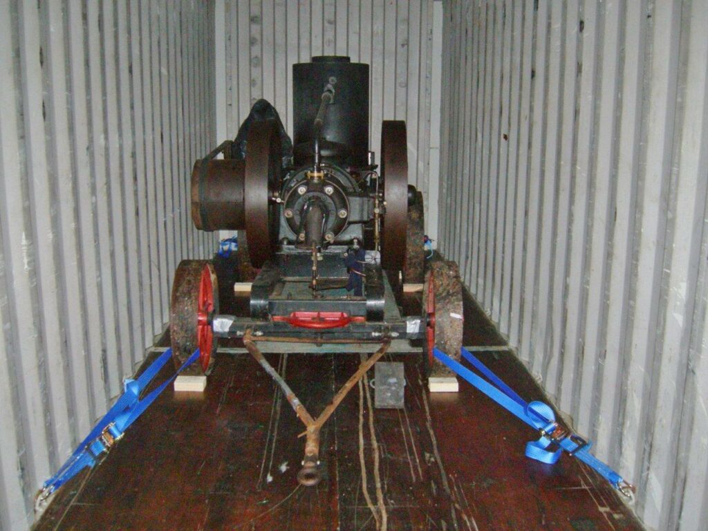 Freight Forwarding – Shipping Steam Engines to the USA