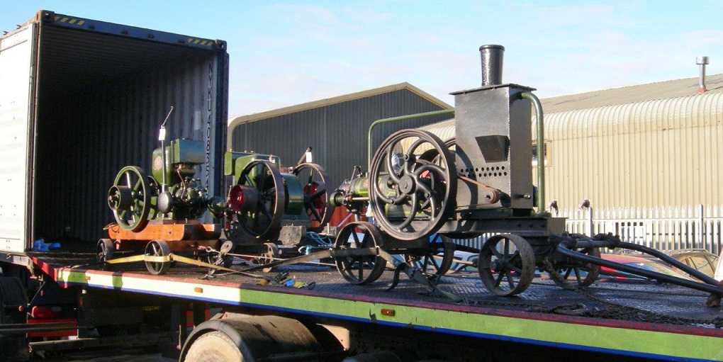 Freight Forwarding – Shipping Steam Engines to the USA