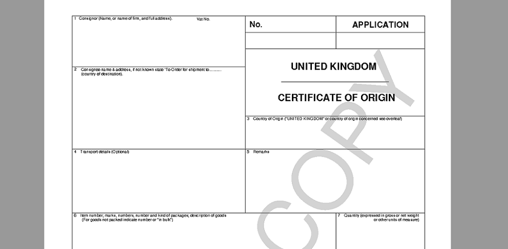 Certificate of Origin – Everything you need to know - Mercator Cargo ...